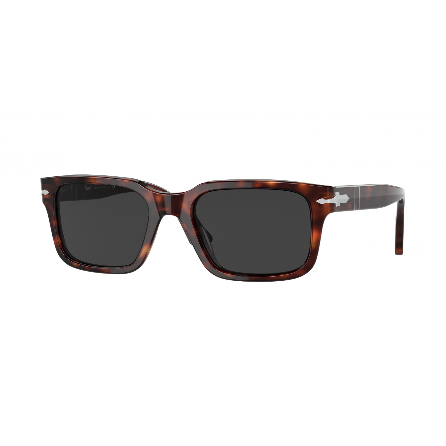 Gafas de Sol hombre Persol PO3272S 24/48 forma rectangular color havana ...